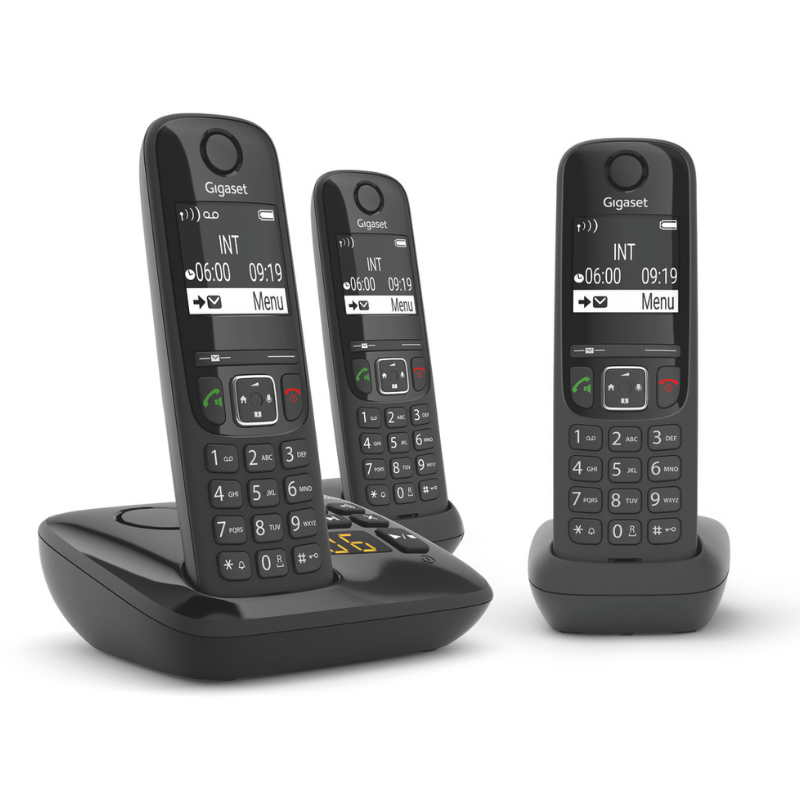 Gigaset AS690A Cordless DECT Home Digital Telephone with Answering Mac